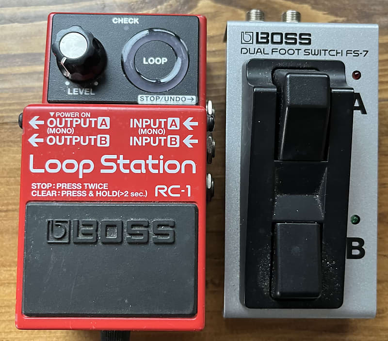 Boss RC-1 and FS-7 Together for 1 Low Price | Reverb