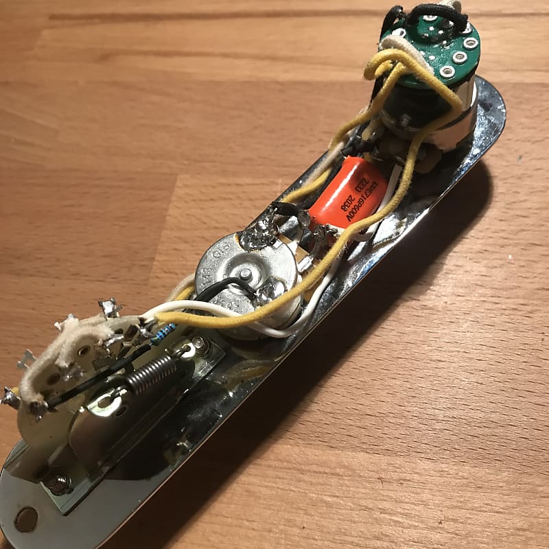 HS Telecaster Loaded Control Plate - Fender, CTS, CRL, | Reverb