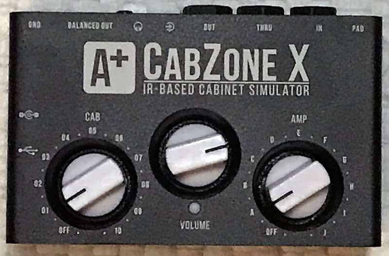 Shift Line A+ Cabzone X Impulse Response Cabinet Simulator | Reverb