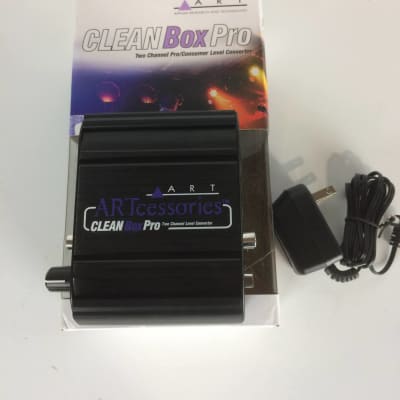 ART CLEANBox Pro Dual Channel Level Converter (CLEANBOXPRO) | Reverb