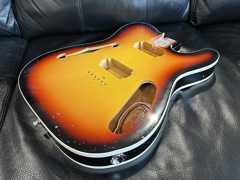 MJT 72 Thinline Telecaster Body - Light Weight | Reverb