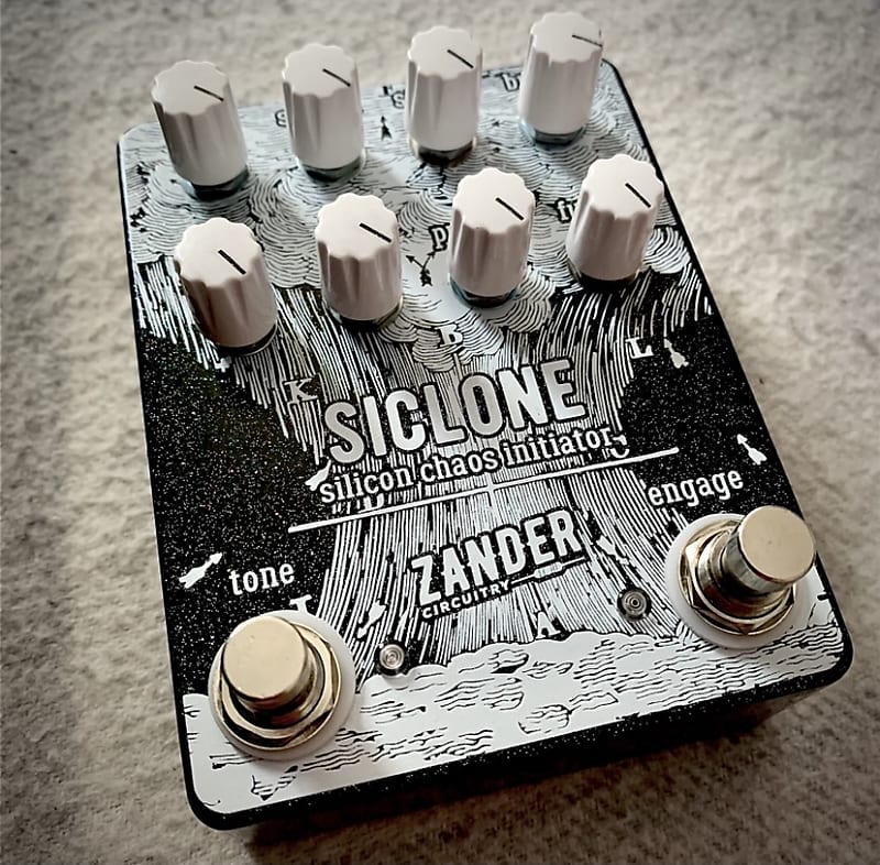 Zander Circuitry SiClone 2020 Metallic Black | Reverb UK