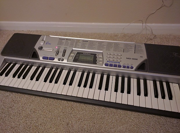 RadioShack MD-992 Electronic Keyboard MIDI Controller | Reverb