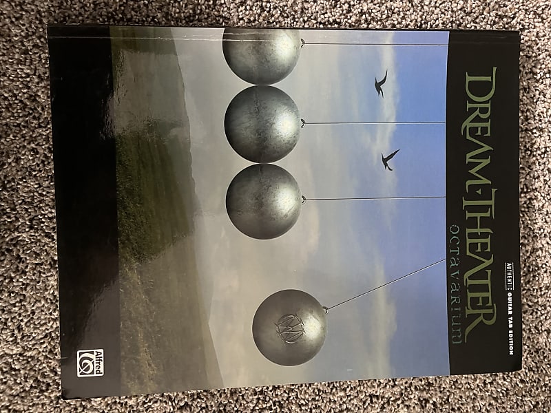 Guitar Tab Dream Theater Octavarium Book | Reverb