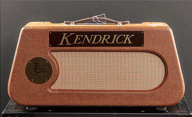 Kendrick Texas Crude Tube Reverb Unit Tweed | Reverb