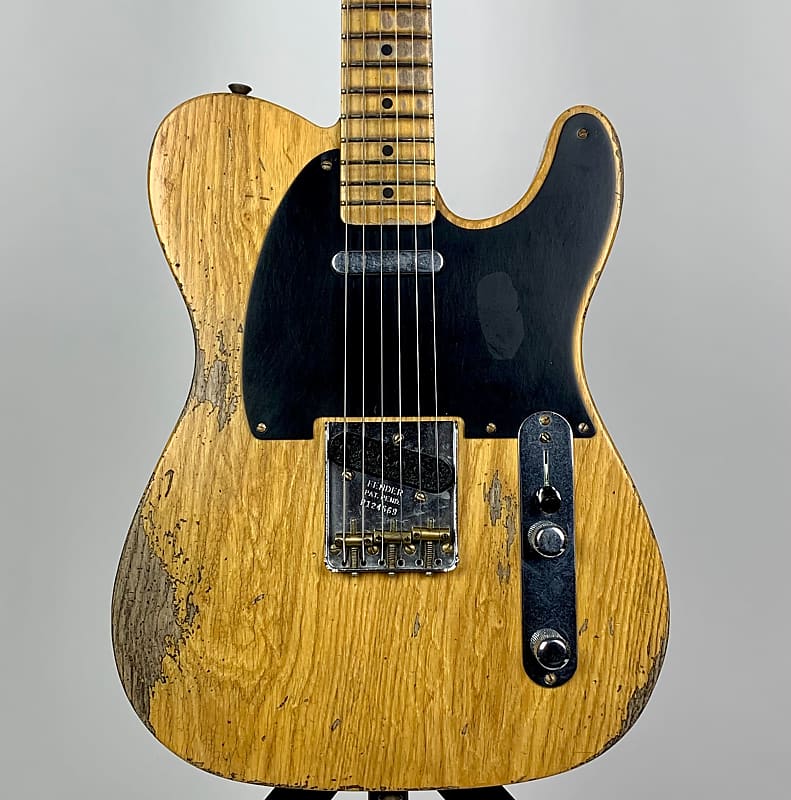 Fender Custom Shop LTD 51 Tele Heavy Relic Aged Natural | Reverb