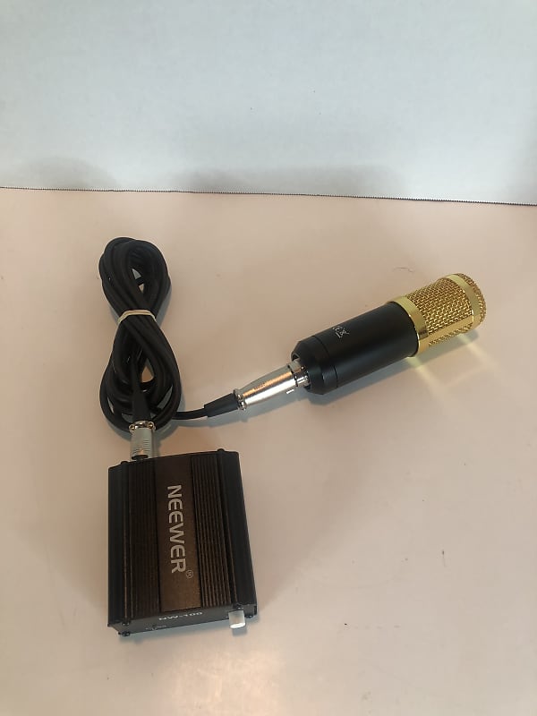 Neewer Microphone and Phantom Power Black | Reverb