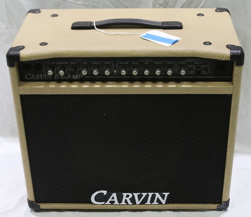 Carvin SX-AMP Small Electric Guitar Amplifier Amp Blonde | Reverb