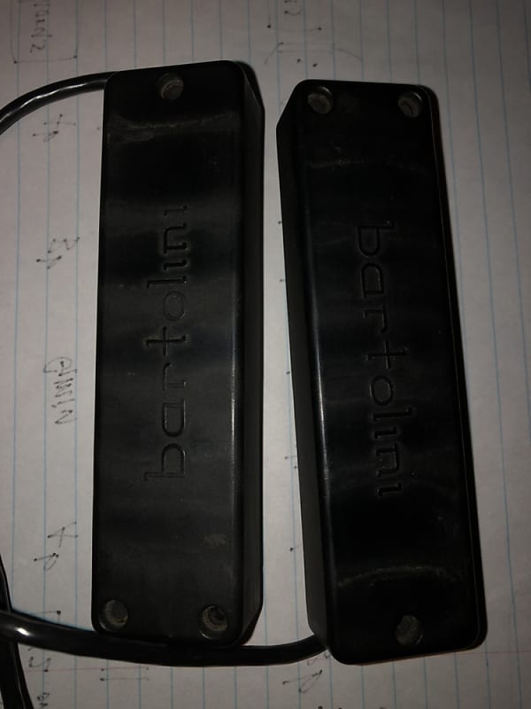 Bartolini "Classic Bass" 6-String P4 Soapbar Bass Pickup - | Reverb