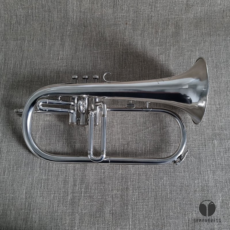 Vintage Besson New Standard flugelhorn silverplated, | Reverb