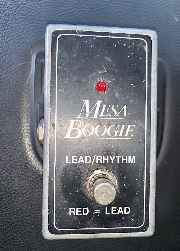 Vintage Mesa Boogie Rhythm lead foot switch foot switch for | Reverb