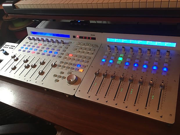 Icon QCon Pro and QCon EX 16-Fader Control Surface Set | Reverb