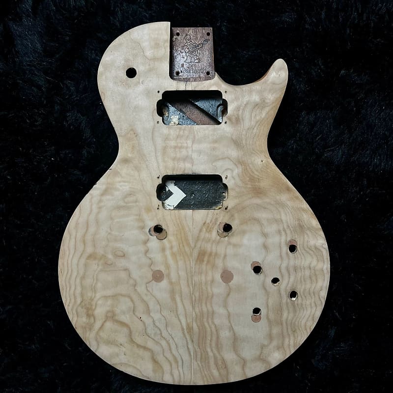 Warmoth Regal Les Paul Body with Maple Top and Mahogany Back | Reverb