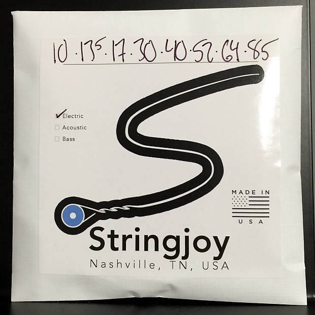 Stringjoy Heavy 10 Gauge (10-85) Nickel Wound 8 String Guitar | Reverb