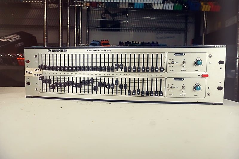 Klark Teknik DN360 2-Channel 30-Band Graphic EQ | Reverb UK
