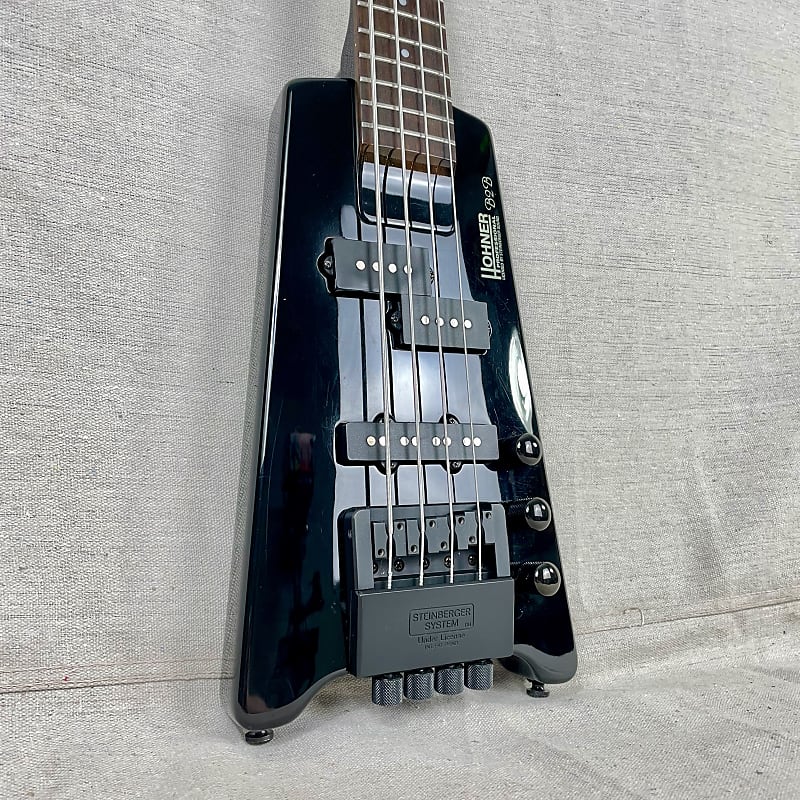 Hohner B2B 2003 Black Headless Steinberger Bass XL Spirit | Reverb