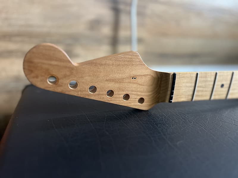 Warmoth Roasted Maple Stratocaster Neck 2021 - None | Reverb