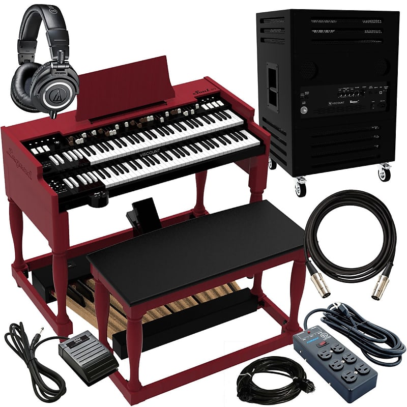 Viscount Legend SOUL 273 Digital Tonewheel Organ ULTRA BUNDLE | Reverb