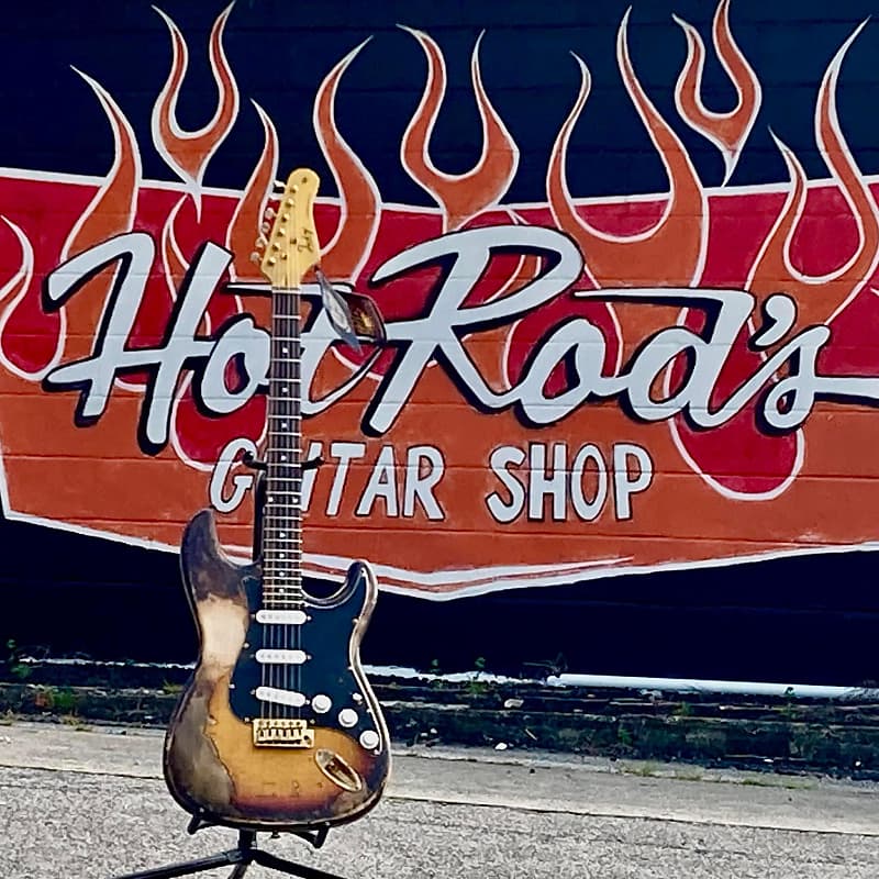 Indy Custom SRV Jimmie Bruhn 2017 - WITH HARDCASE - Custom | Reverb