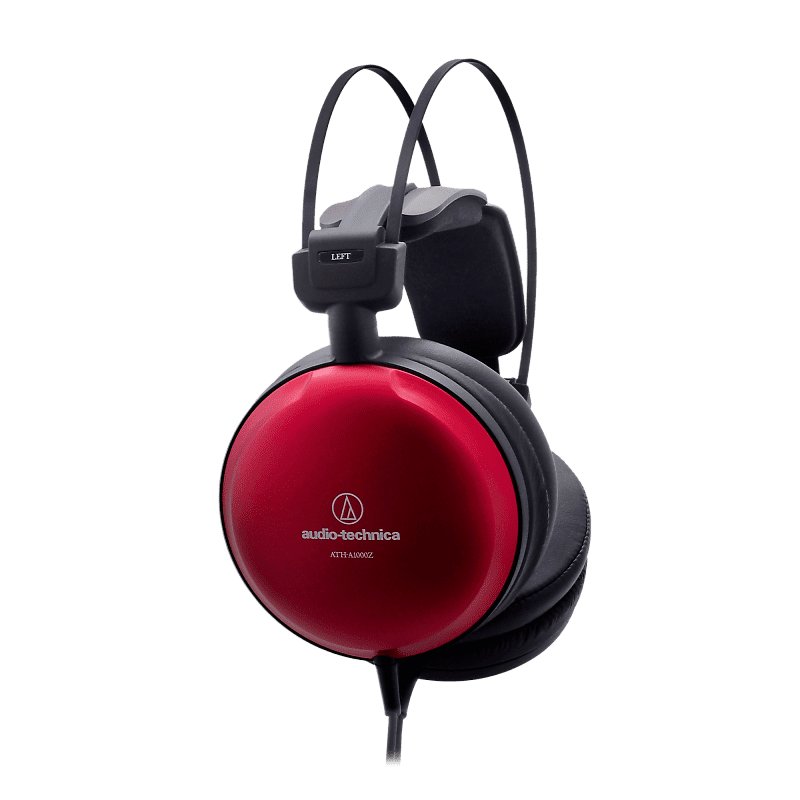 Audio-Technica A1000z Headphones (Red, Aluminum) | Reverb