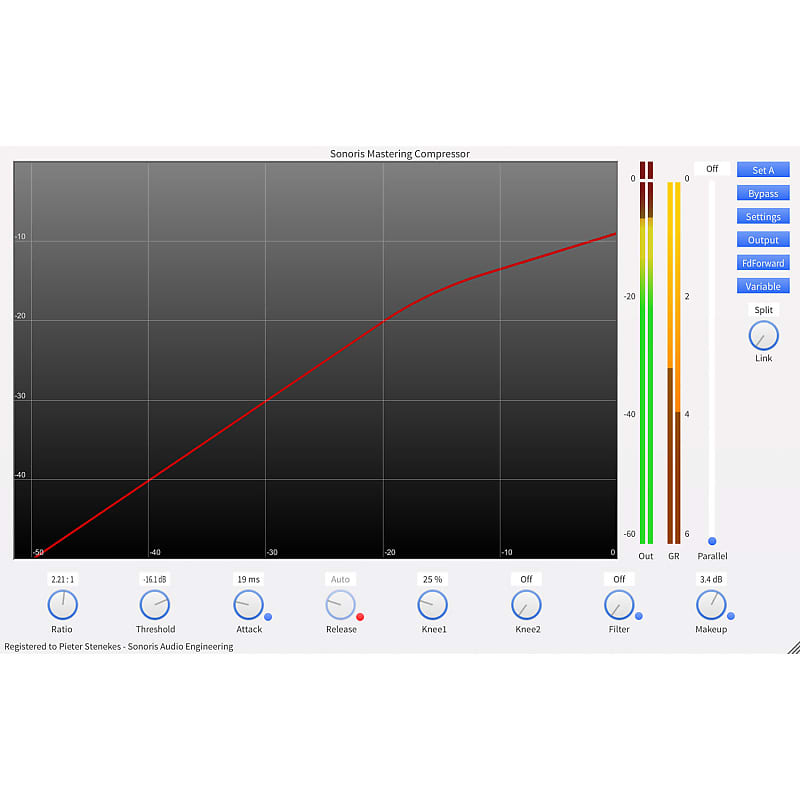 SONORIS Mastering Compressor Plug-In (Download) | Reverb