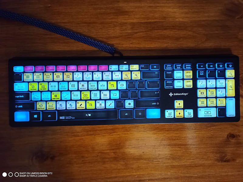 Editors Keys ABLETON LIVE KEYBOARD - BACKLIT - FOR MAC OR PC | Reverb