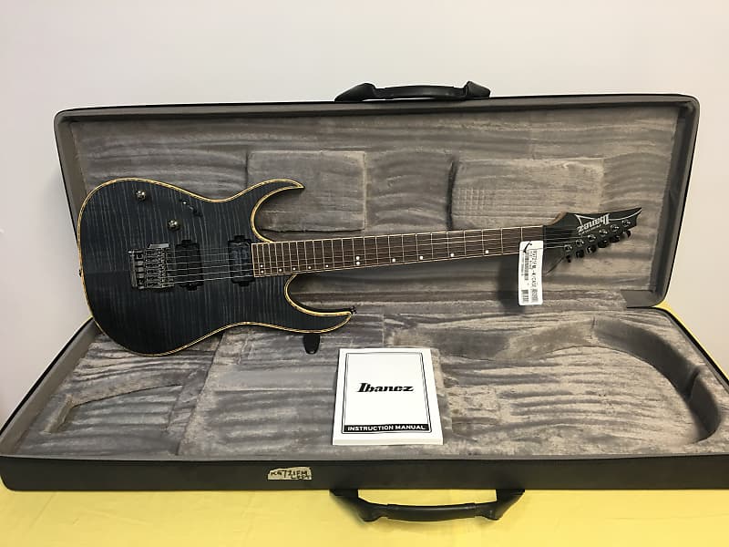 Ibanez RG721FML-LH Left Handed 2016 Black Ice Flat | Reverb