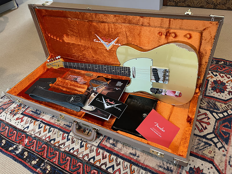 Fender Custom Shop Left Handed 61 Telecaster Relic 2023 - | Reverb