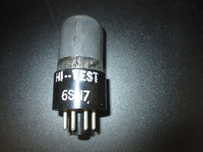 Hi-Test 6SN7 Vintage tube 1950s/60s - clear | Reverb