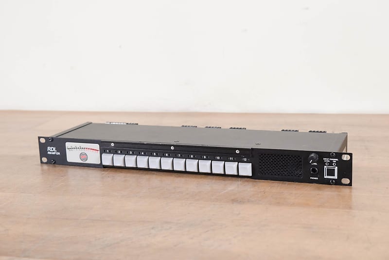 RDL RM-MP12A 12-Channel Audio Monitor Panel CG00M67 | Reverb Canada