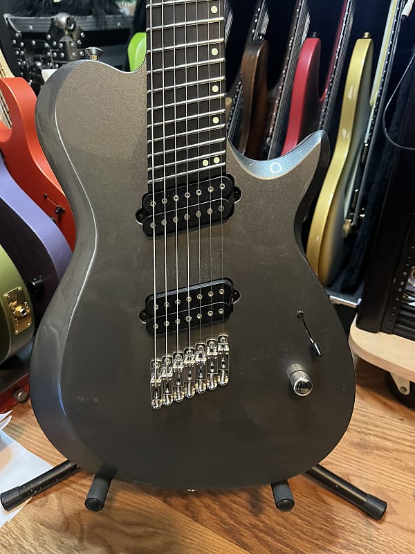 Kiesel SCB 7 Fanned Multiscale - Metallic Gunmetal Grey | Reverb