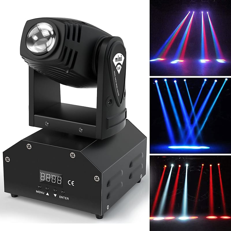 Moving Head Stage Light Rgbw (4 In 1) Dmx512 Rotating Stage | Reverb