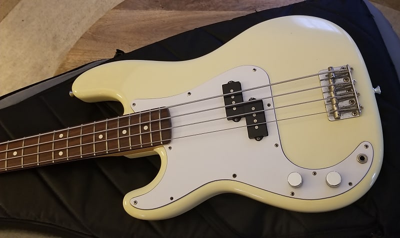 Lefty Vintage 1989 USA Fender Precision Bass Short Scale | Reverb