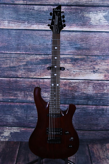 Schecter 007 7 String Electric with padded gigbag | Reverb