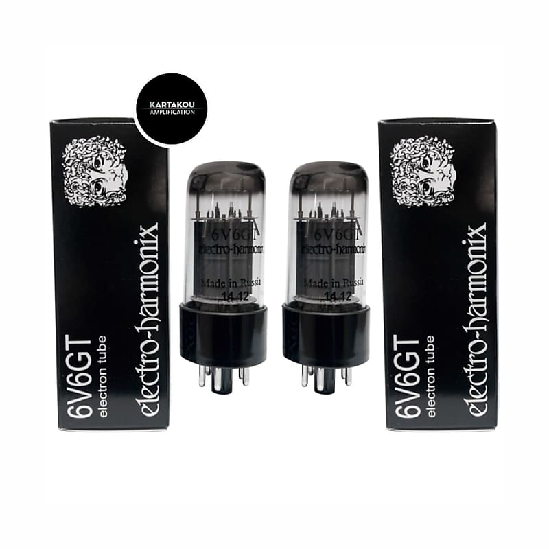 Electro-Harmonix 6V6 6V6GT Matched Pair / Worldwide Shipping | Reverb