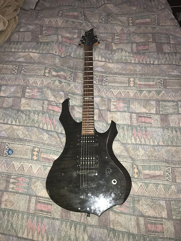 LTD ESP F-100FM Quilt Grey | Reverb