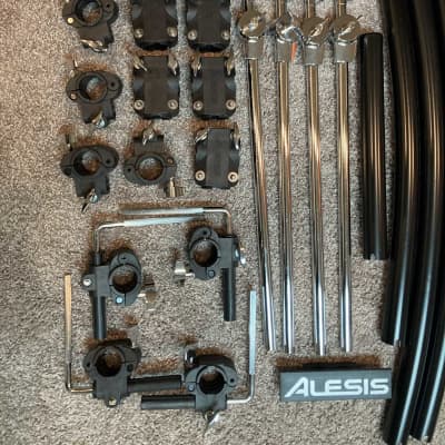 Alesis Strike Pro Drum Rack Clamps Mounts (Complete) | Reverb