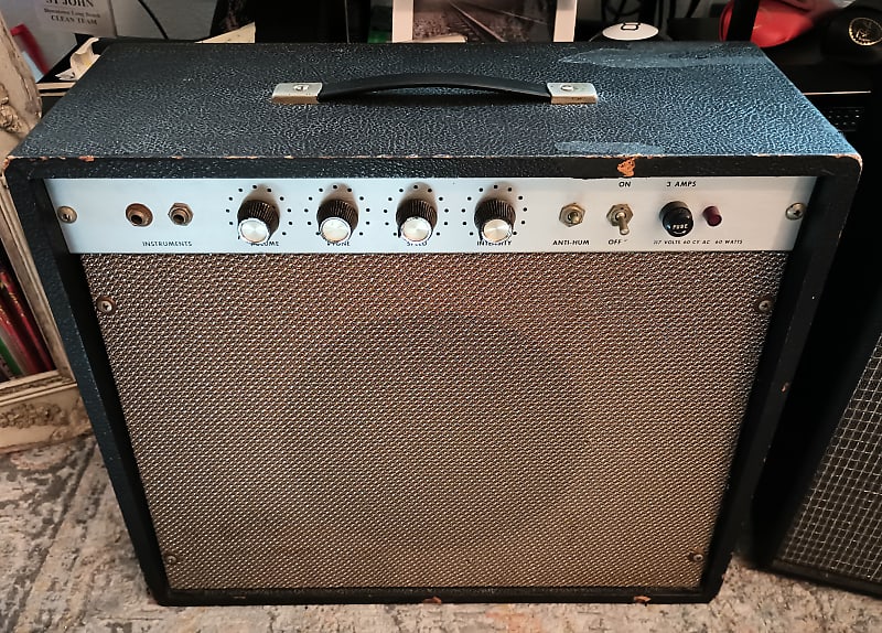 Vintage 1965 Gene Leis 910T Tube Amp - 5 watts - 1x10 Utah | Reverb