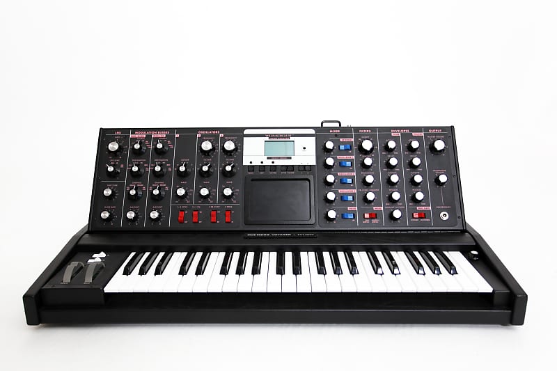 Moog Voyager "fire electric red light" - limited edition | Reverb