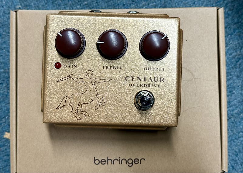 Behringer Centaur Overdrive 2025 - Present - Gold | Reverb