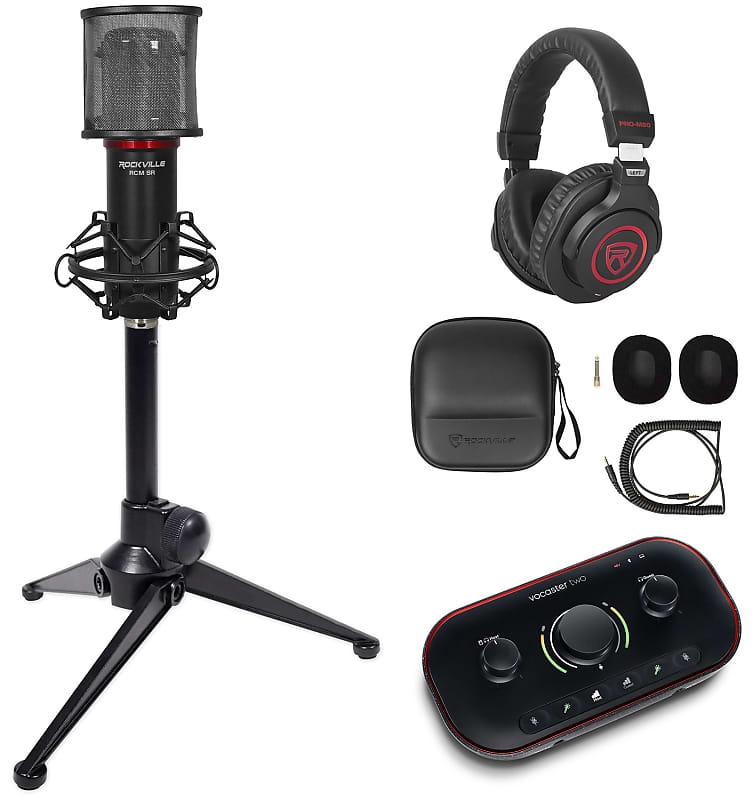 Focusrite Vocaster Two Person Podcasting Studio | Reverb