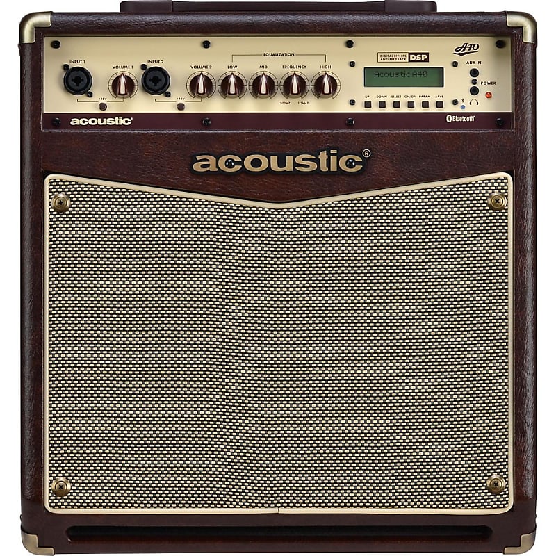 Acoustic A40 40w Acoustic Guitar Combo Amp Regular | Reverb