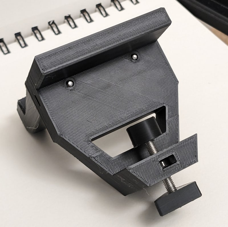 Guitar Desk Holder Stand Clamp 3D Printed | Reverb