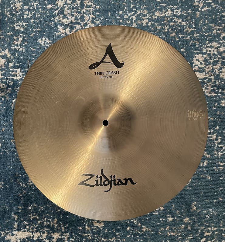 VIDEO! 18” Zildjian A Thin Crash | Reverb