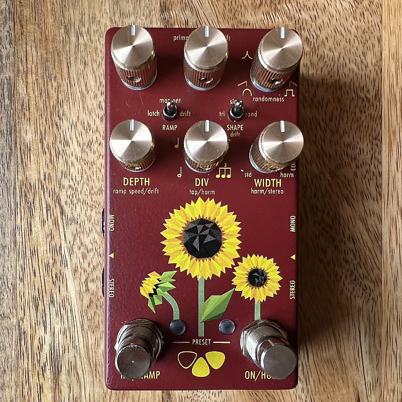 Flower Pedals Sunflower Deluxe Tremolo 2022 PLUS MIDI to TRS | Reverb