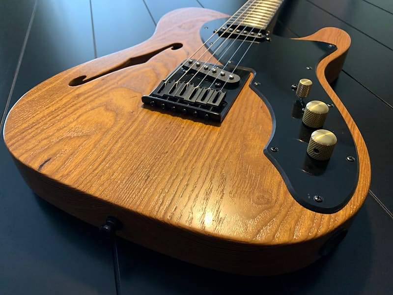McCloud '69 Thinline Telecaster / Dark Roasted Swamp Ash / | Reverb