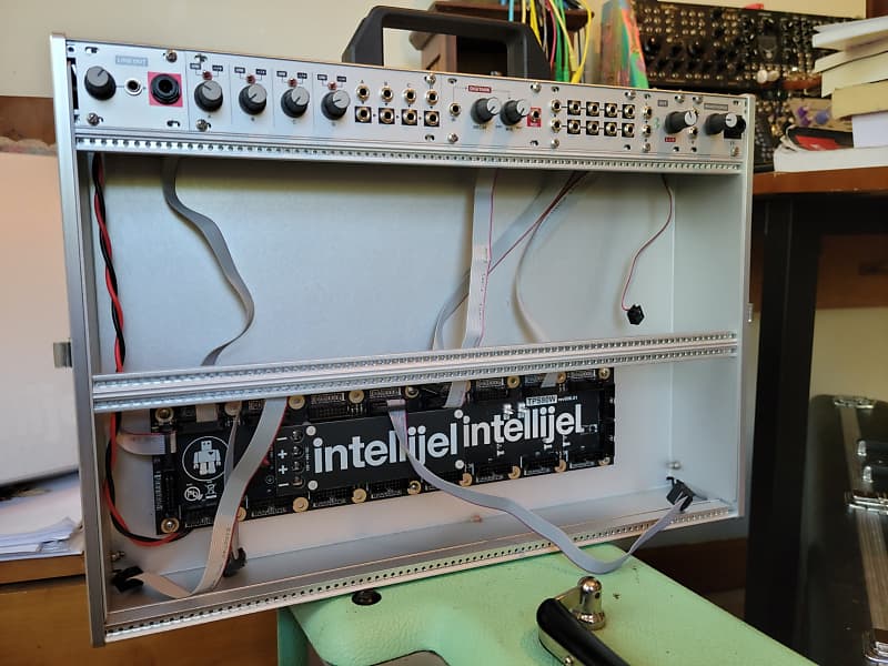 Intellijel 84 HP Eurorack case with 1u Modules | Reverb