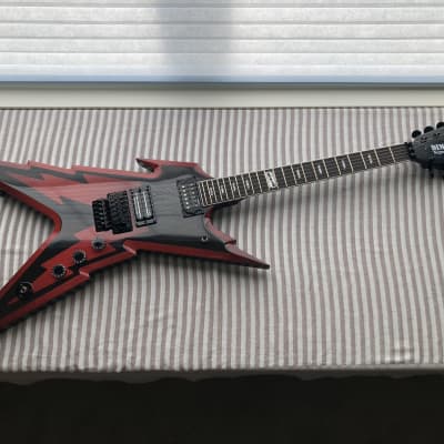 Dean Dime RAZORBOLT, Dimebag Darrell designed, glossy RED & | Reverb