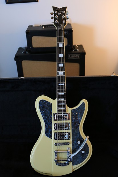 Schecter Ultra III Vintage Yellow "Free Shipping" | Reverb