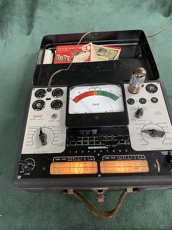 Triplett Model 3413-A Tube Tester | Reverb